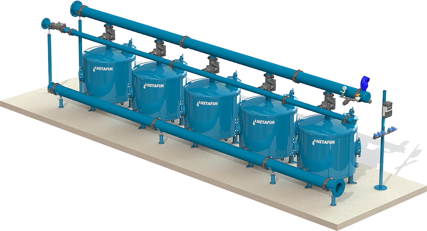 SandStorm™ Media and sand gravel filters | Netafim