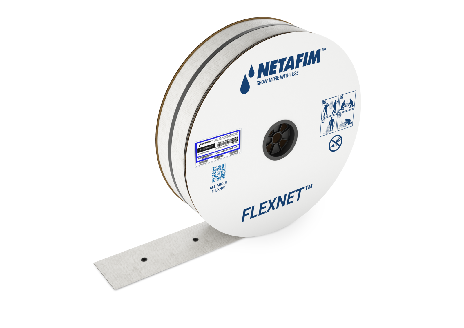 FlexNet™ Above & Below-Ground Flat Flexible Irrigation Pipe | Netafim USA