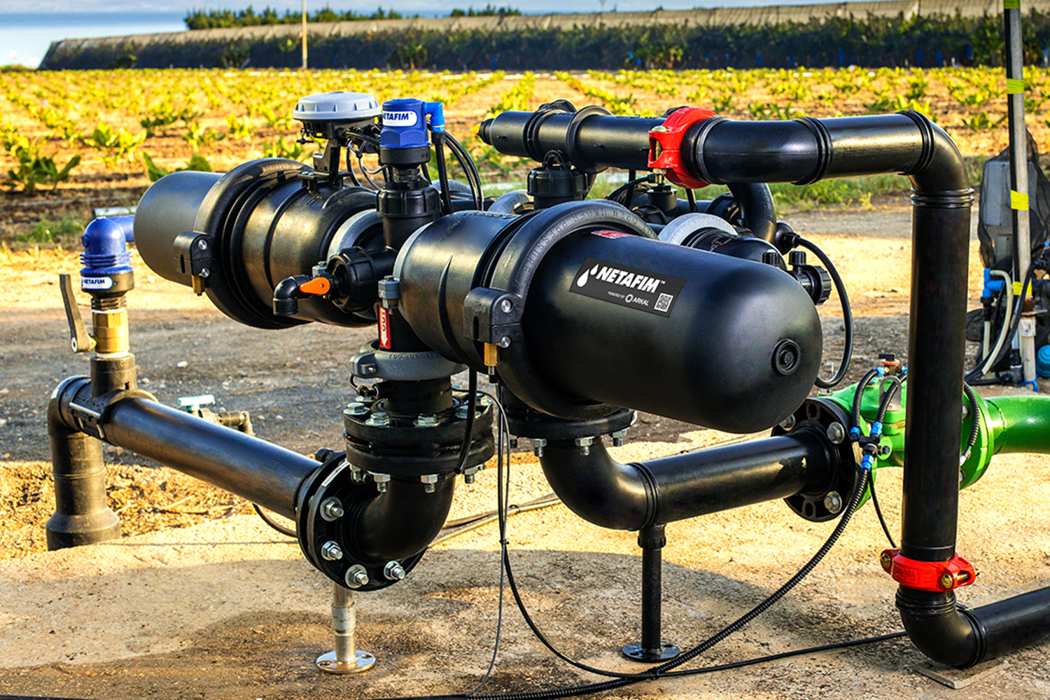 AlphaDisc™ innovative filtration system | Netafim