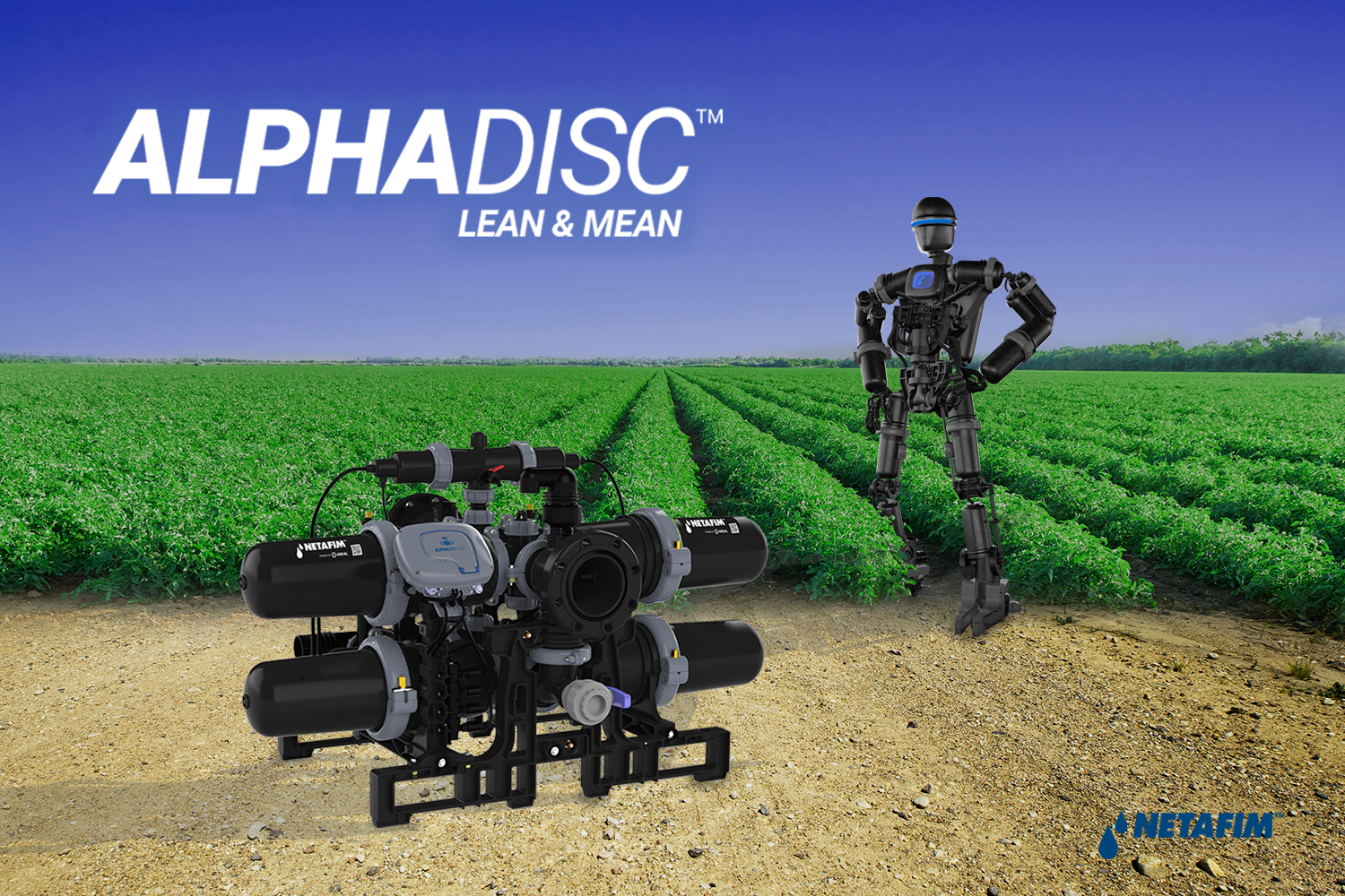 AlphaDisc™ innovative filtration system | Netafim