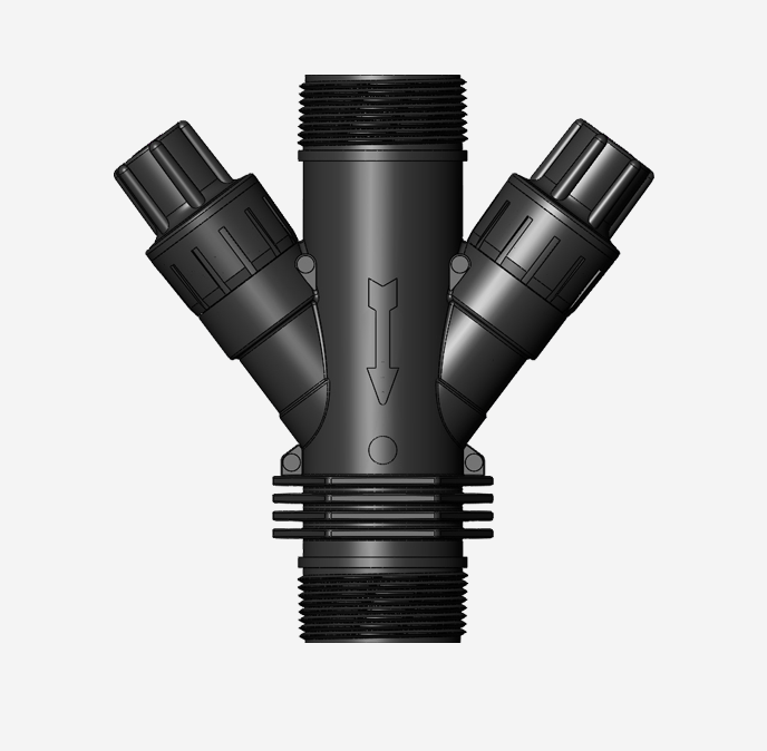 Inline Pressure Regulator for Consistent Irrigation Performance